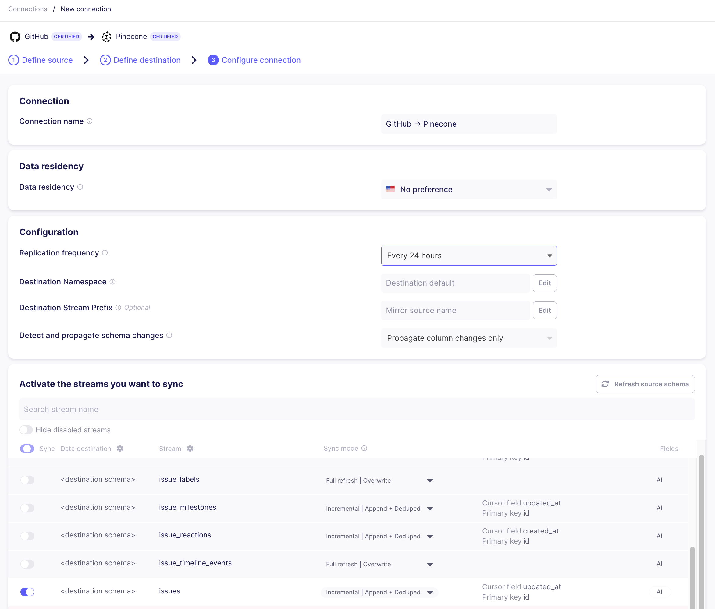 Chat with your data using OpenAI, Pinecone, Airbyte and Langchain | Airbyte